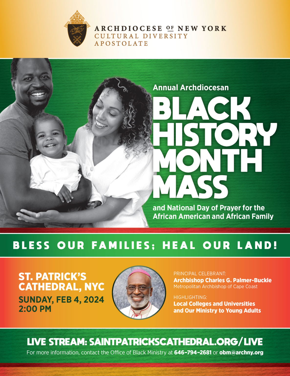 Black History Month Mass - Archdiocese of New York