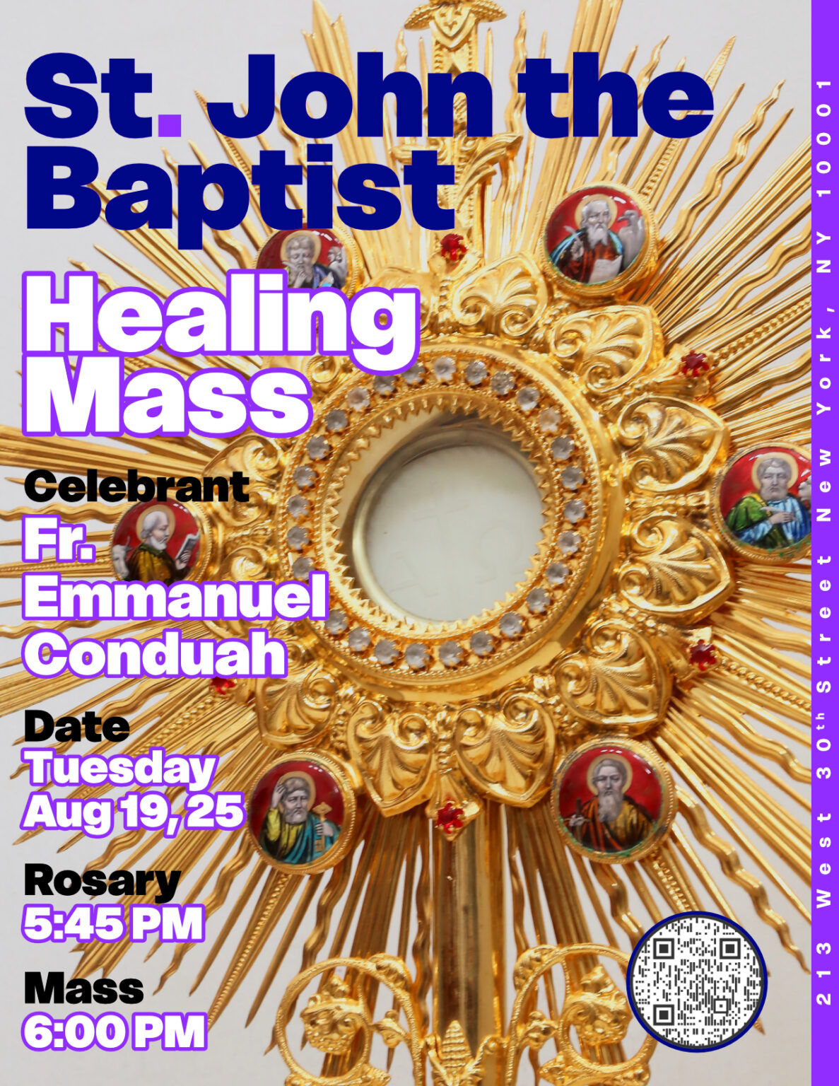 Christ-in-the-City - Charismatic Healing Mass at St. John the Baptist ...