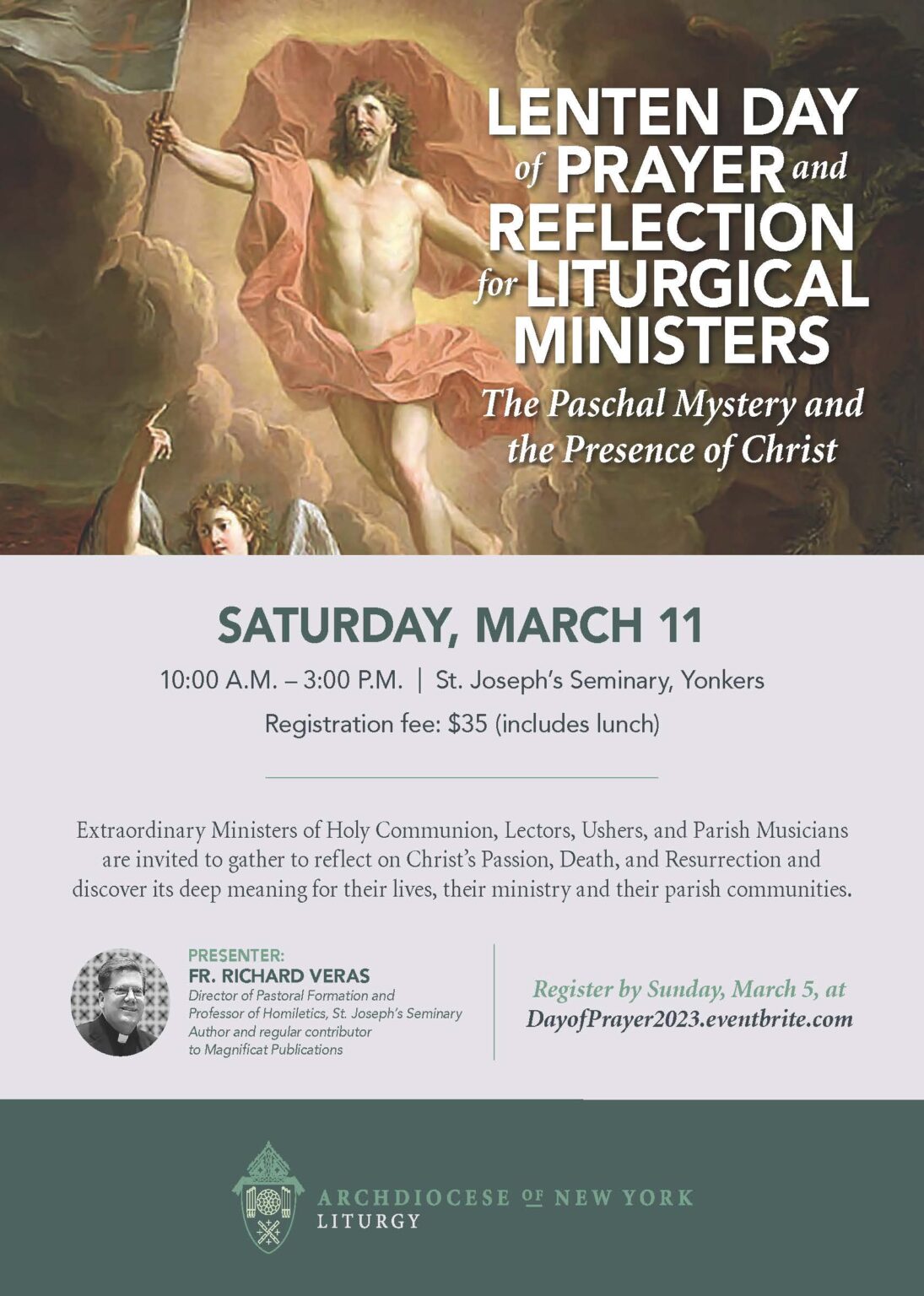 Lenten Day of Prayer and Reflection for Liturgical Ministers ...