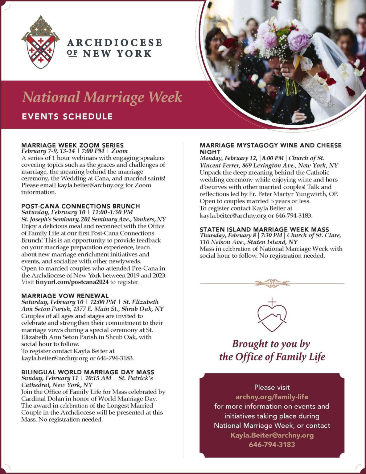 National Marriage Week: Staten Island Marriage Week Mass - Archdiocese ...