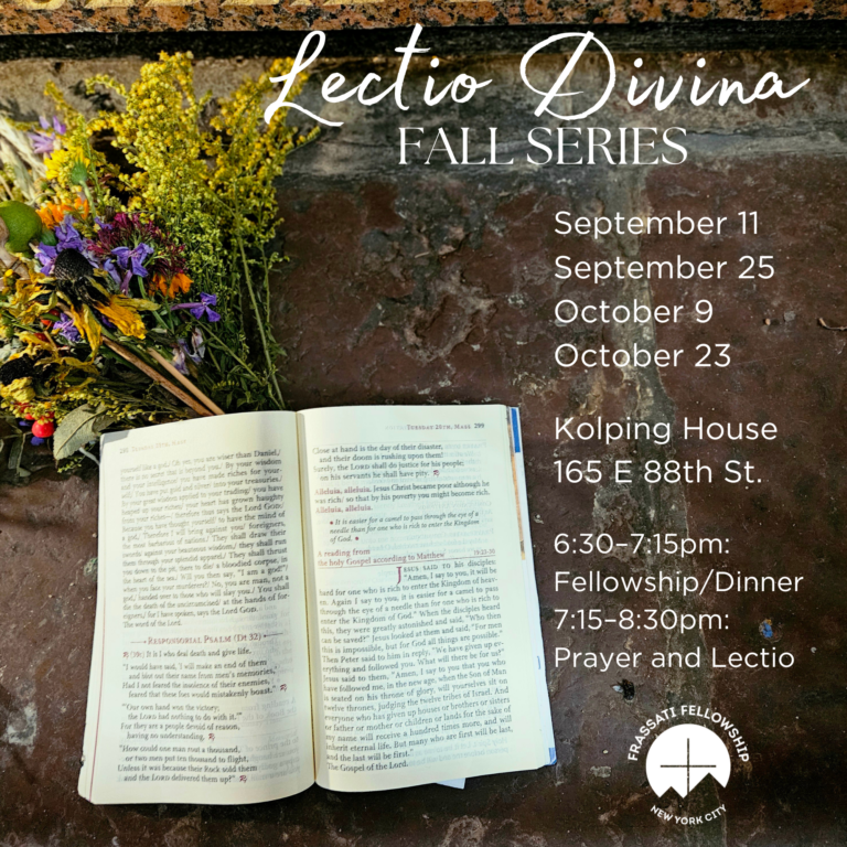 Lectio Divina - Fall Series - Archdiocese of New York