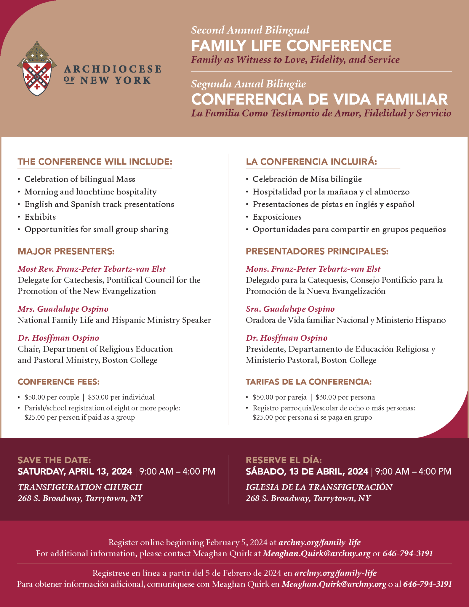 Second Annual Bilingual Family Life Conference | Segunda Anual Bilingüe ...