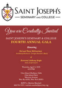 St. Joseph's Seminary & College Fourth Annual Gala - Archdiocese of New ...