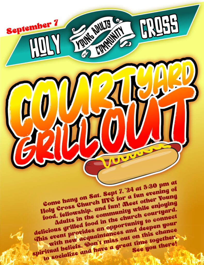 Christ-in-the-City - Young Adults Community - Courtyard Grill Out ...